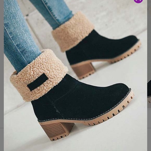 Shoes | New Black Fold Down Boots | Poshmark